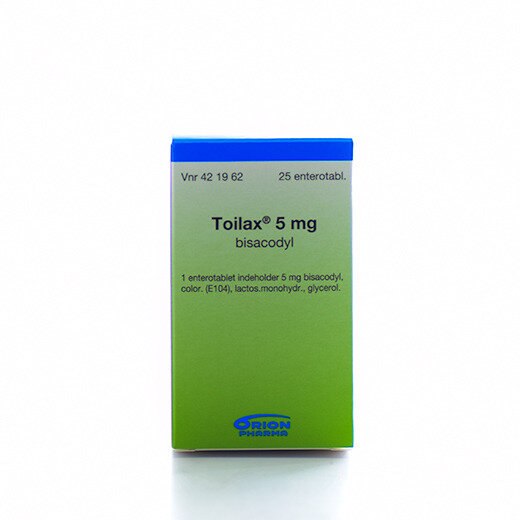 Toilax 5 mg - dinApoteker.dk