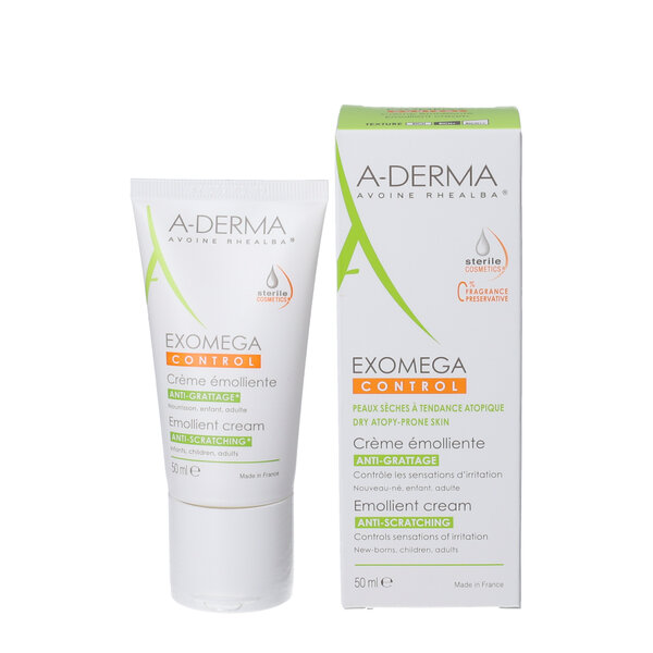 A-Derma Exomega Control Cream 50 ml | Køb på DinApoteker.dk