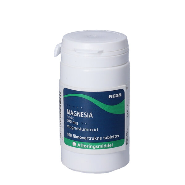 Magnesia "MEDIC" tabletter 100 stk | Køb lokalt på DinApoteker.dk