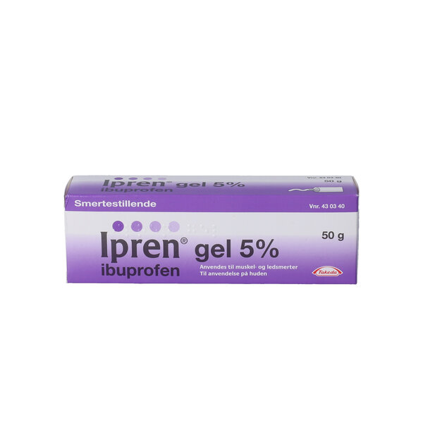 Ipren smertestilende gel 50 g | Køb lokalt på DinApoteker.dk