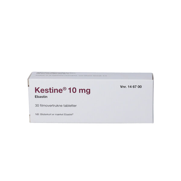 Kestine 10 mg (2care4) allergitabl 30 stk | Køb på DinApoteker.dk